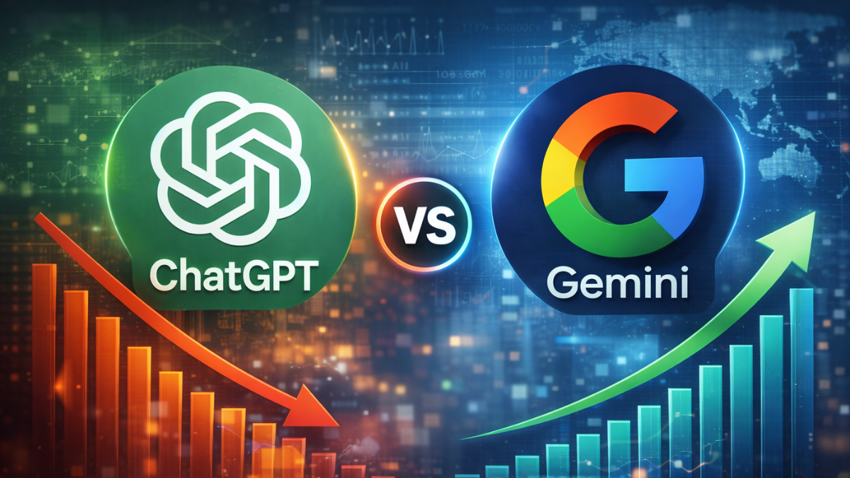 ChatGPT vs Google Gemini: AI Traffic Data Shows Changing User Trends ...